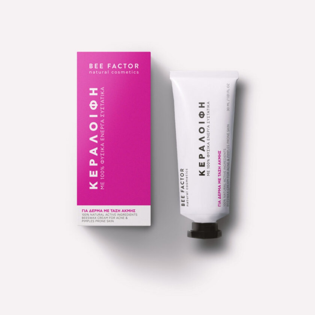 Unguent cu ceara de albine pentru ACNEE si COSURI - 30 ml - BEE FACTOR ...